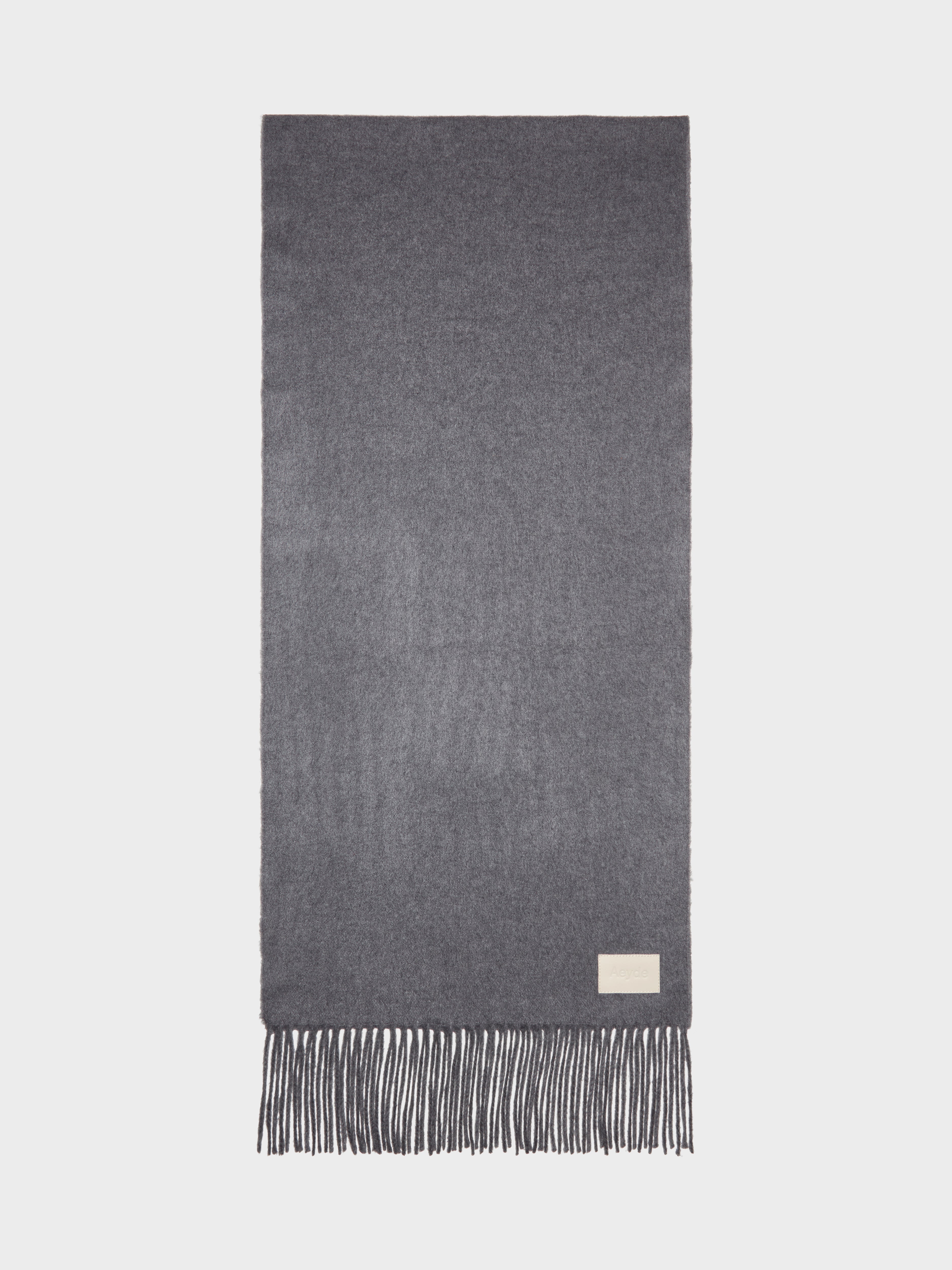 Aeyde | BELA Grey Cashmere Scarf