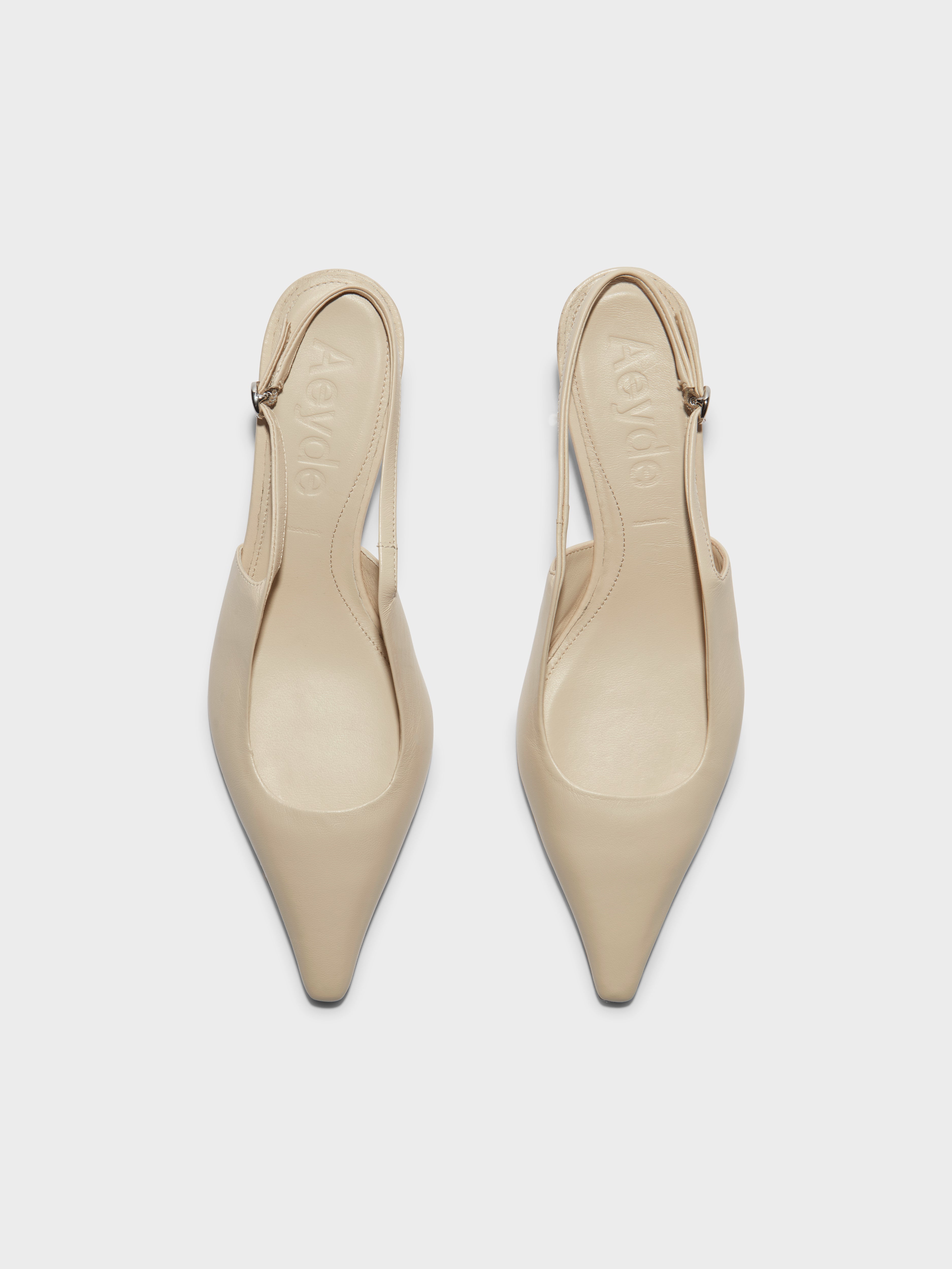 Catrina Leather Slingback Pumps – Aeyde