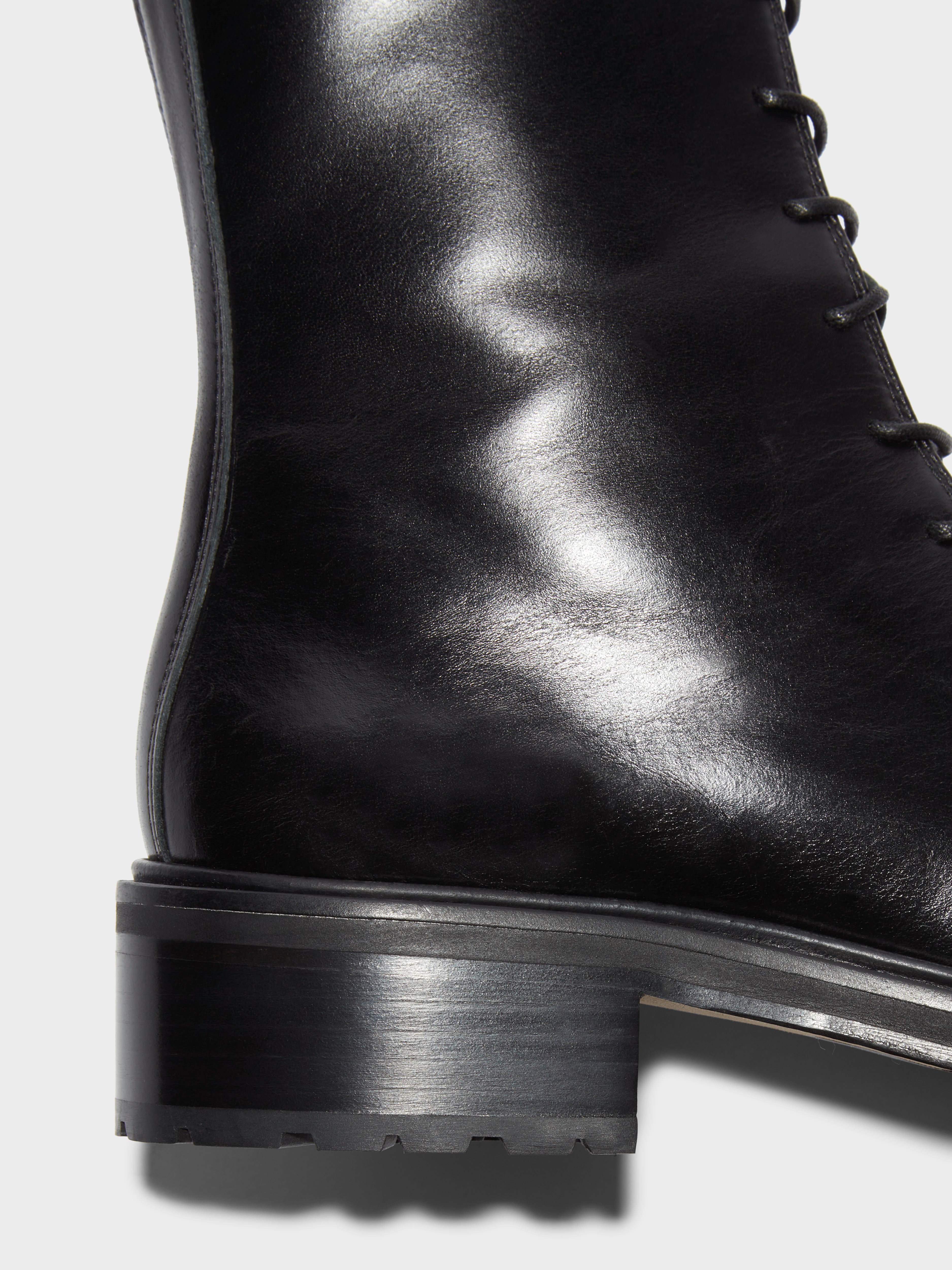 Aeyde | ISA Black Combat Boot