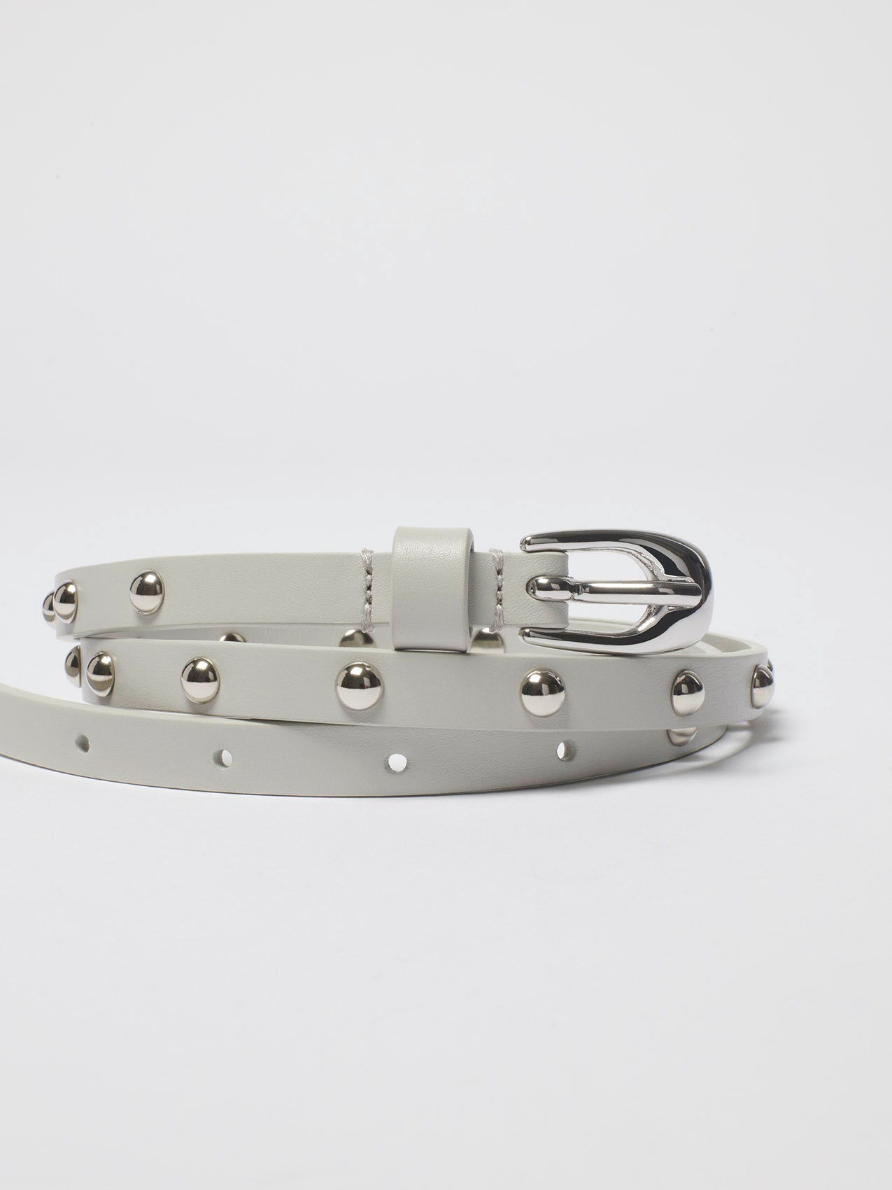 Aeyde | LIAM Chalk Leather Belt