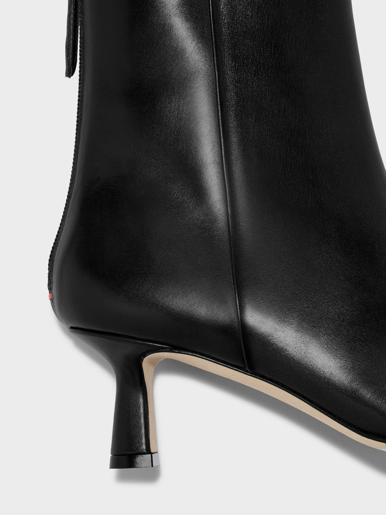 Rowan Leather Ankle Boots | Black Calf