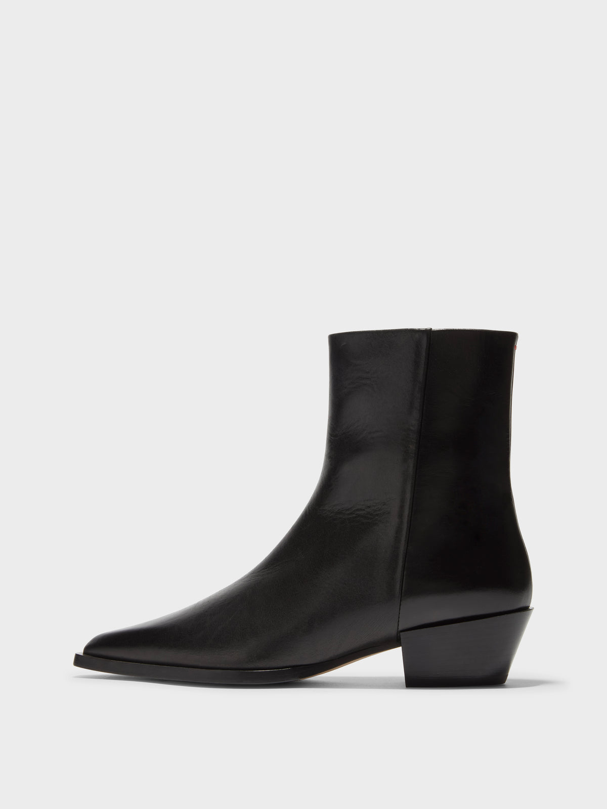Harriet Calfskin Leather Heeled Ankle Boots – Aeyde