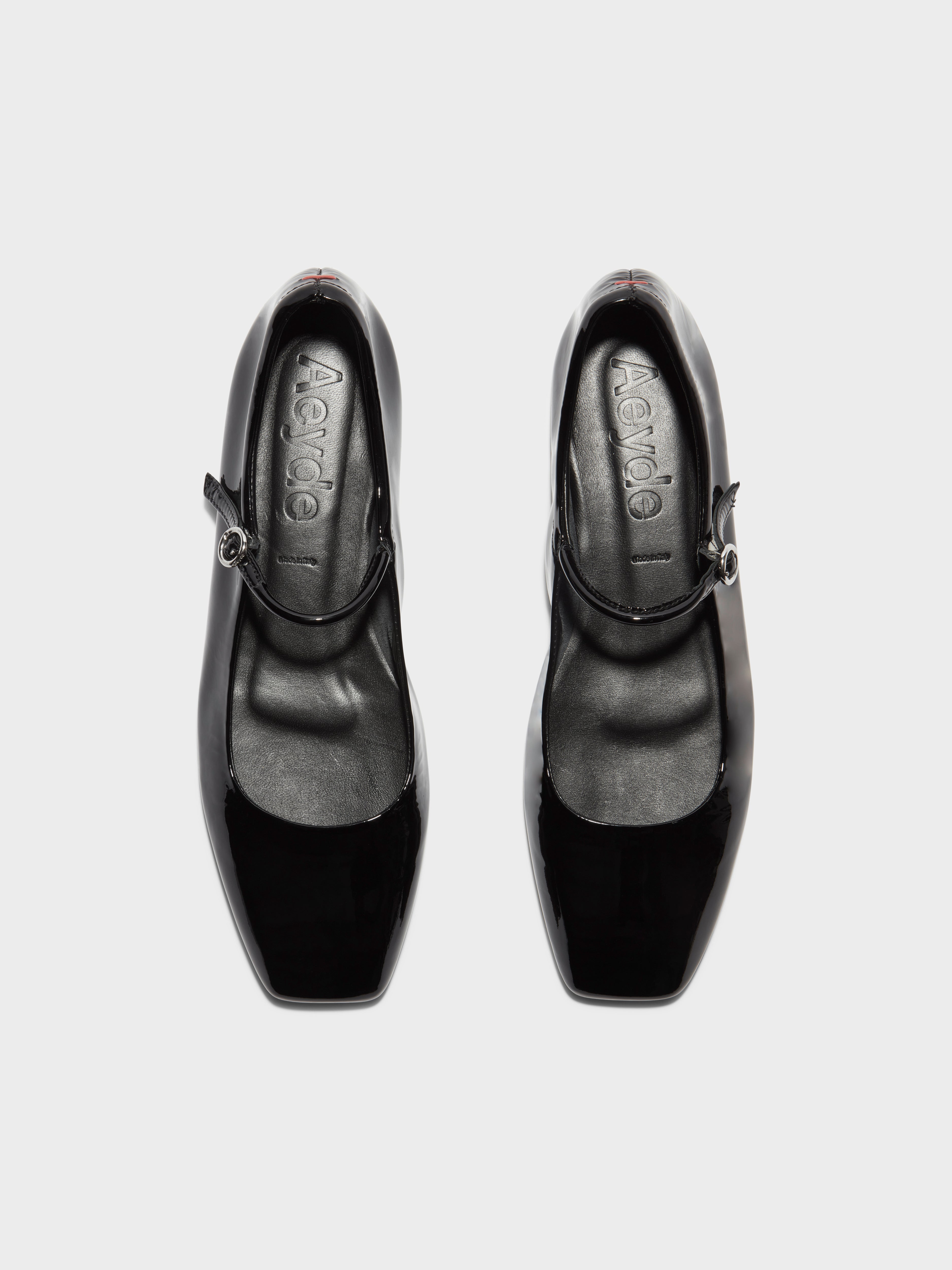 Aeyde | UMA Black Mary Jane Flat